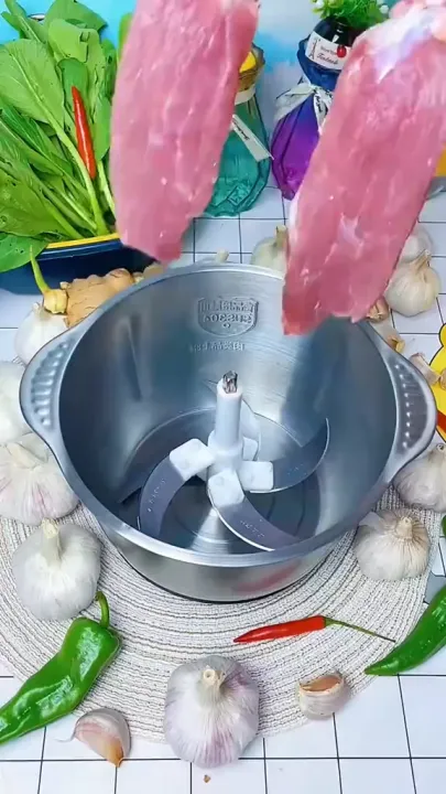 Electric Meat Grinder Chopper-meat chopper - qeema machine - Food Meat ...