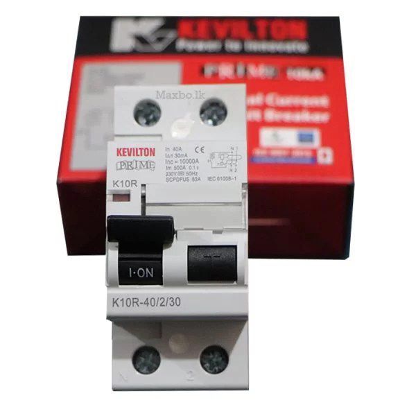 Kevilton 40A 30mA 2 pole RCCB | Daraz.lk