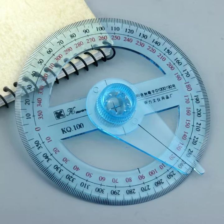 1PC Circle Protractor Drafting Tools Protractor Measuring Tool 360 ...