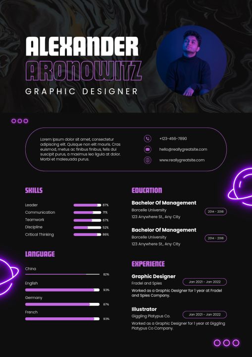 Professional Look CV Resume Multi Designs available | Daraz.pk
