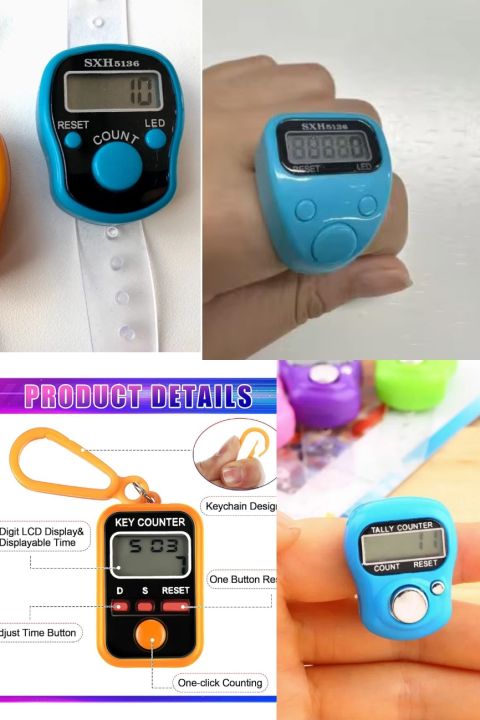 Ring Counter Tasbih|Light Counter Tasbeeh|LED light digital Islamic ...