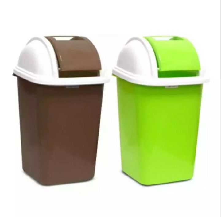 Swing Dustbin & Daxer Swing Top Plastic Dust Bin | Daraz.lk