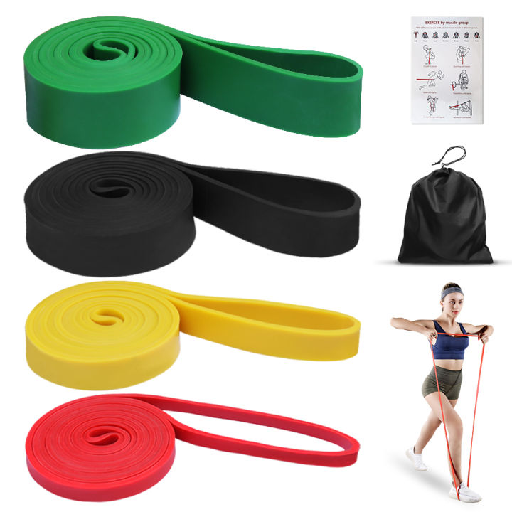 Heavy Duty Latex Resistance Band Exercise Elastic Band For Sport ...