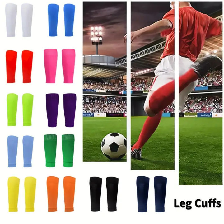 1Pair Soccer Football Leg Brace Socks Sleeves Breathable Sports Socks ...
