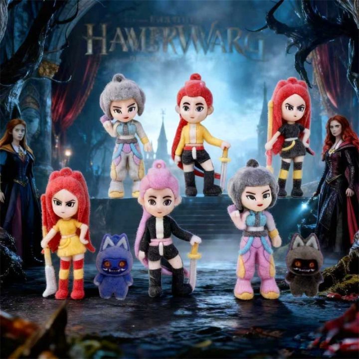 8pcs K-Pop Demon Hunters Anime Keychain Pendant Tiger Rumi Mira Zoey ...