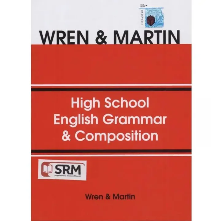 Wren & Martin High School English Grammar & Composition | Daraz.pk