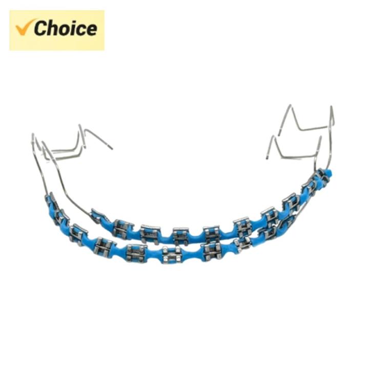 Temporary Tooth Decoration Orthodontic Braces with Ligature Ties Dental ...