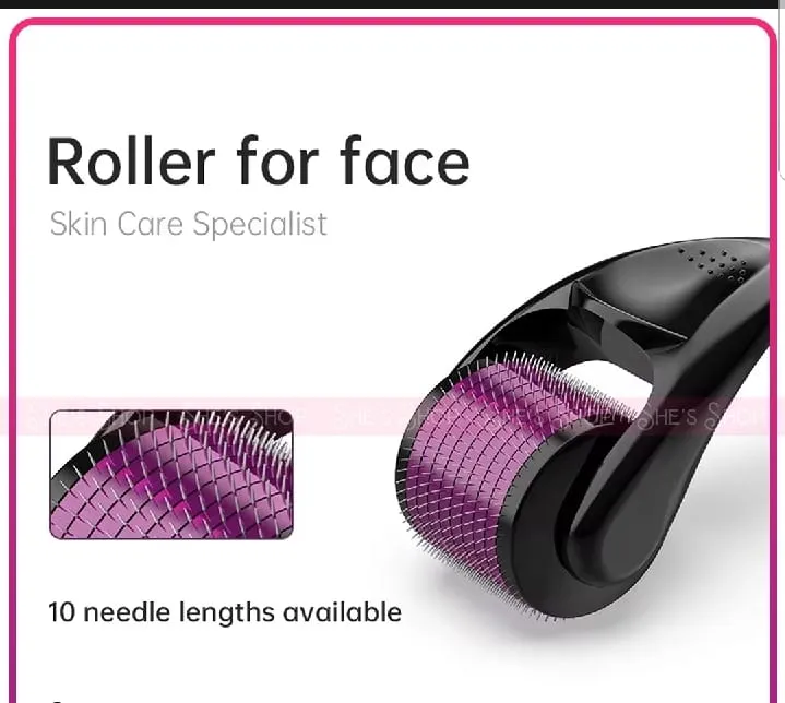 Derma roller dynamic life o.5mm - 540 micro needles system for hair ...