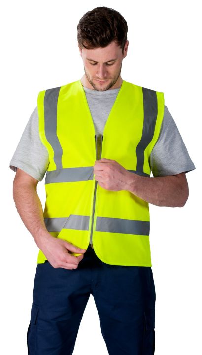 Secorex Brand Reflective Safety Vest- Premium Quality - 1 Pocket With ...