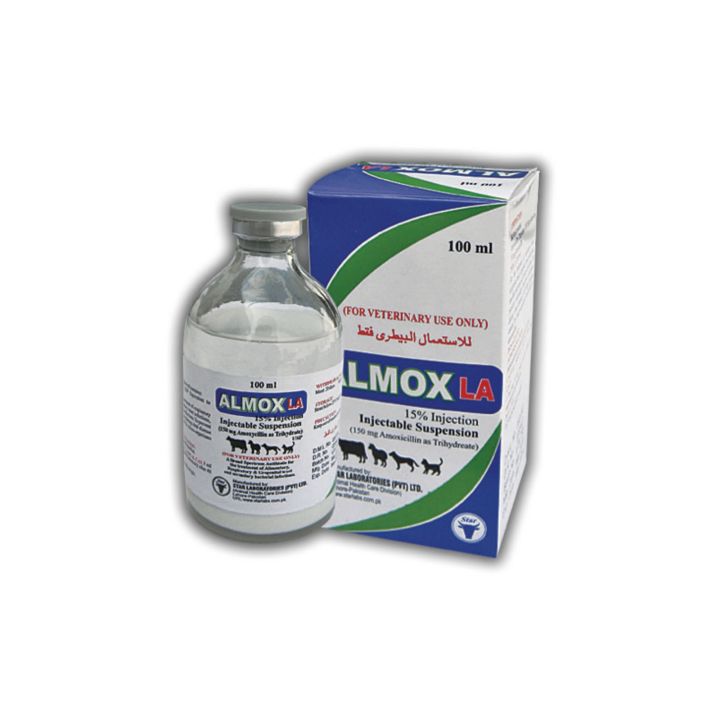 Almox LA 15% Antibiotic Injection : Long-Acting Solution for Bacterial ...