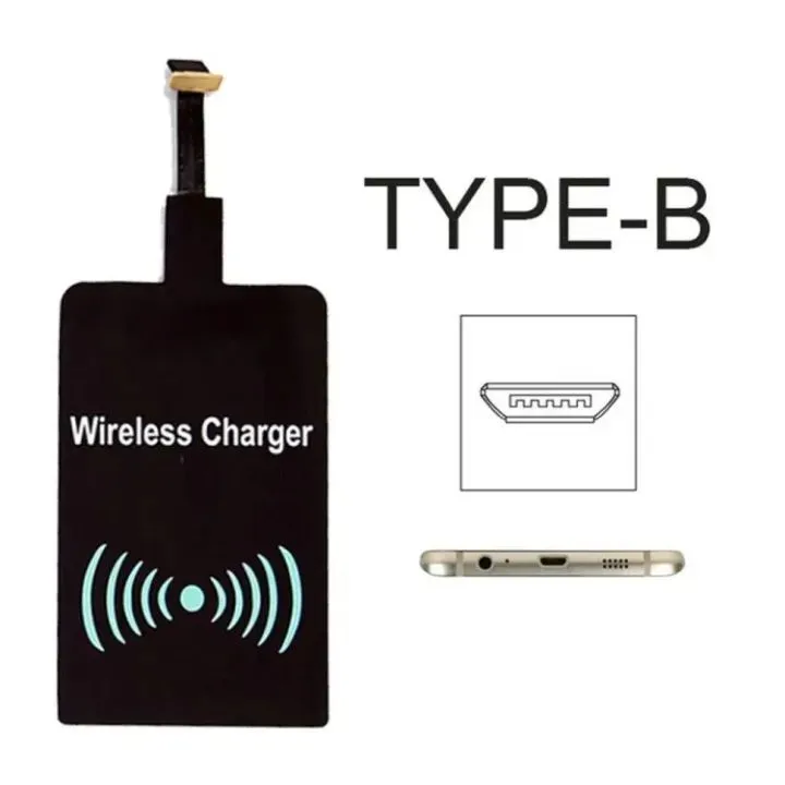 Universal Wireless Charger Receiver Module(Type B) for Android Micro ...
