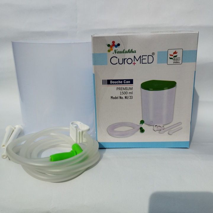Enema Pot Douche Can Set Premium Model No. NI/23-1500ml Pot | Daraz.com.np