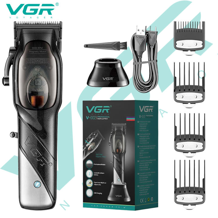 VGR002 new rechargeable electric clipper razor oil head gradual ...