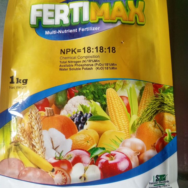 Fertimax Multi Nutrients Fertilizer NPK 18/18/18water soluble for ...