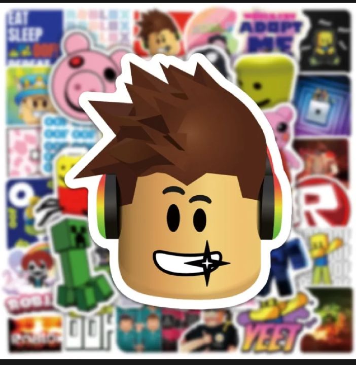 25 PCs Roblox stickers for boys | Daraz.pk