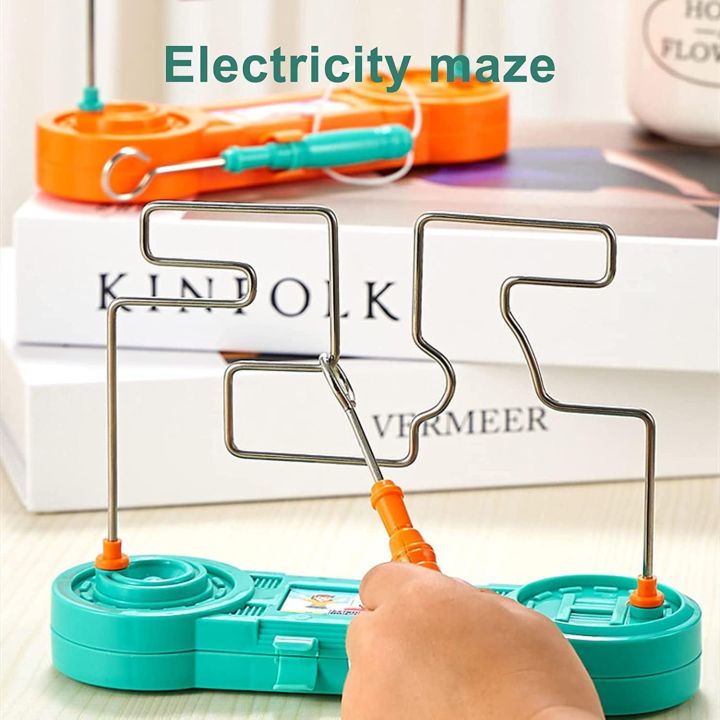 Brain Booster Bump Maze, Montessori Toy Electric Wire Maze Roller Game ...