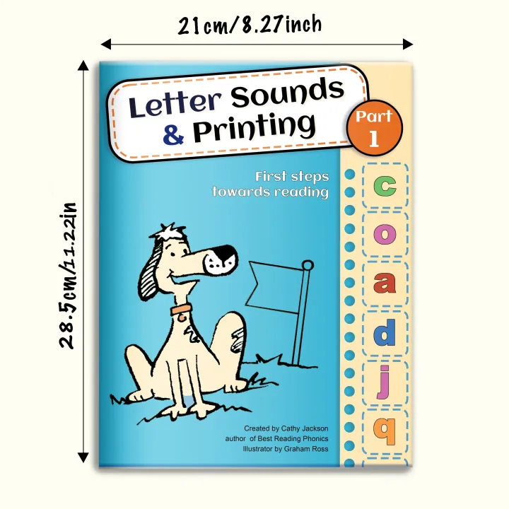 Interactive alphabet learning book with tracing activities and fun ...