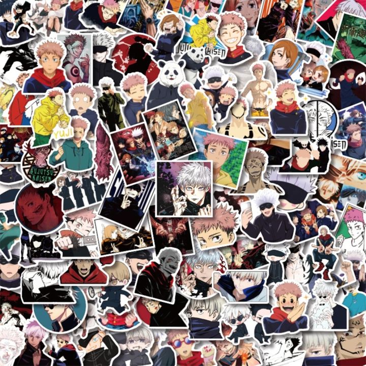 10/30/50/100ps Ryomen Sukuna Jujutsu Kaisen Stickers Cool Gojo Itadori ...