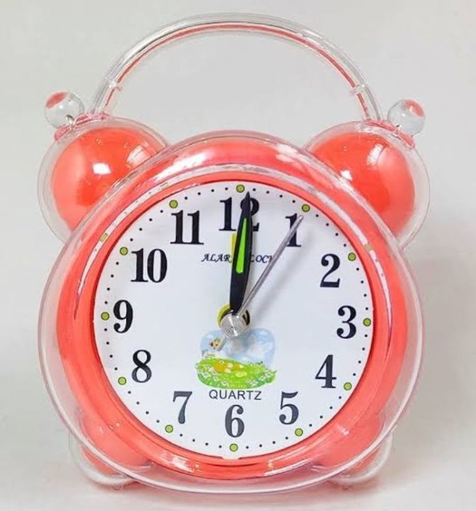 Fancy and cute alarm clocks | RED COLOUR | Daraz.pk