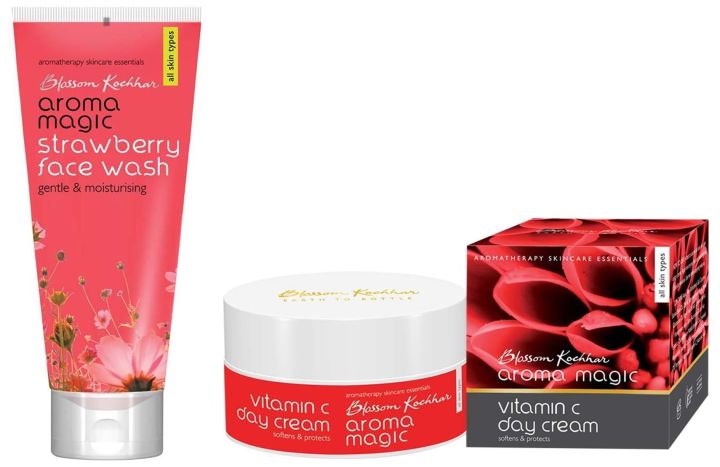Aroma Magic Day Cream 50G & strawberry Face Wash 100 G | Daraz.lk