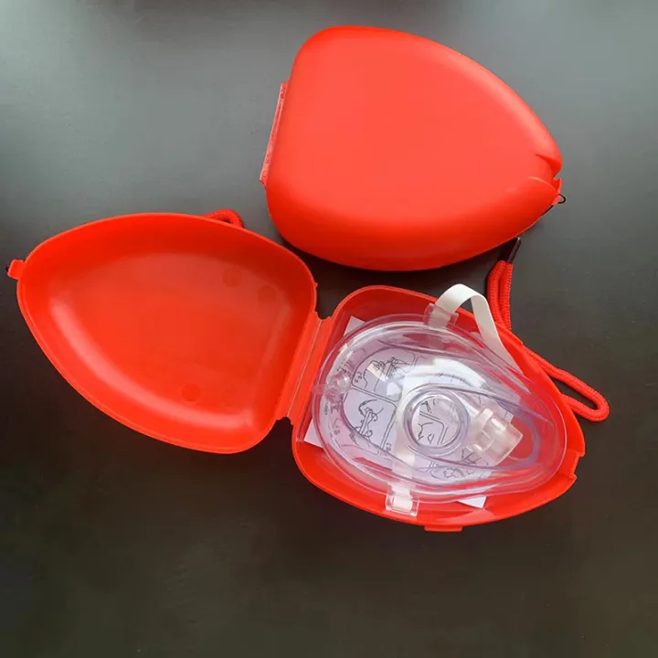 1PCS First Aid CPR Breathing Mask Artificial Respiration Protective ...