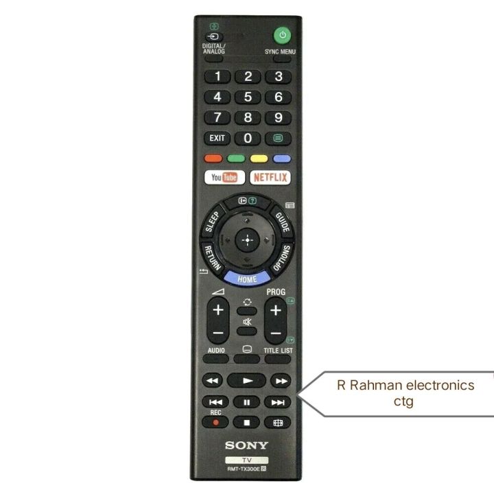 Sony smart LED TV remote control best quality battery and cover free ...