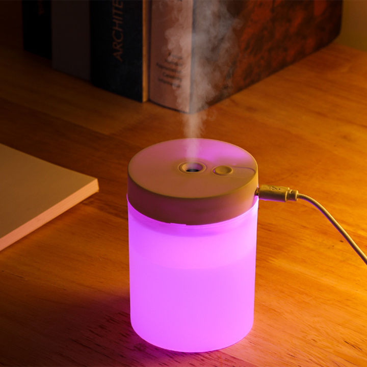 Colorful Humidifier Ultrasonic Mini Aromatherapy Diffuser USB Mist Sprayer | Daraz.com.bd