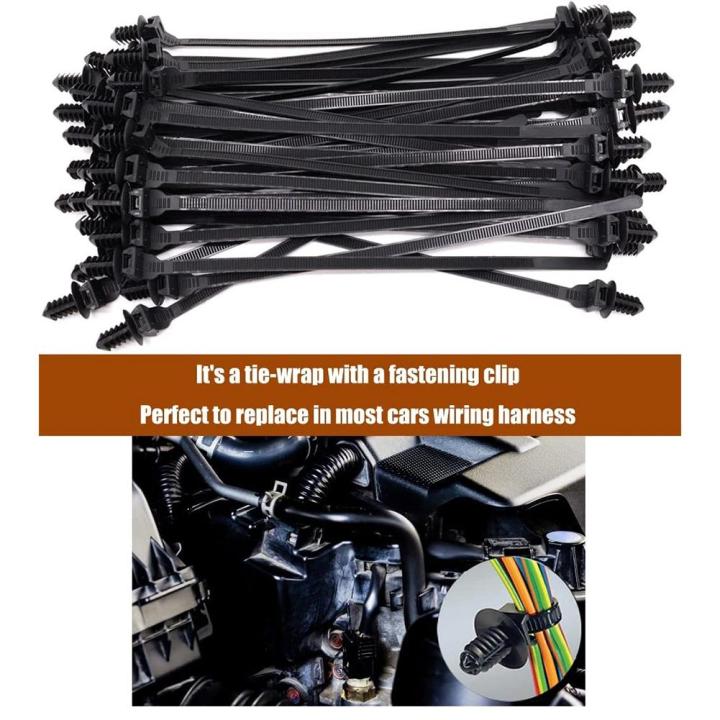 Automotive Wiring Harness Organizer Kit Heavy Duty Nylon Cable Ties ...