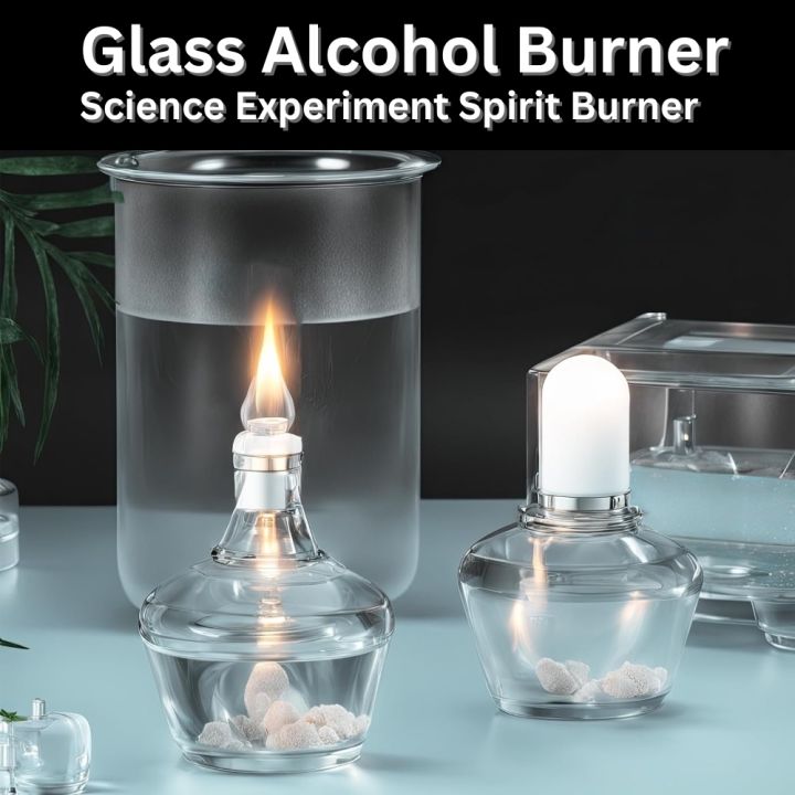 Alcohol Burner Glass Lamp 150ml | Durable Heat-Resistant Spirit Lamp ...