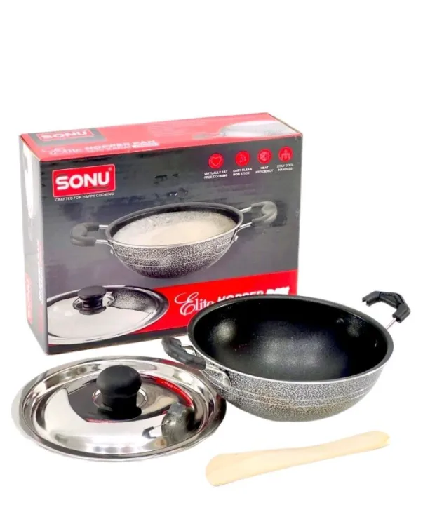Nonstick Heavy Hopper Pan - Best Quality, Made in India | Daraz.lk