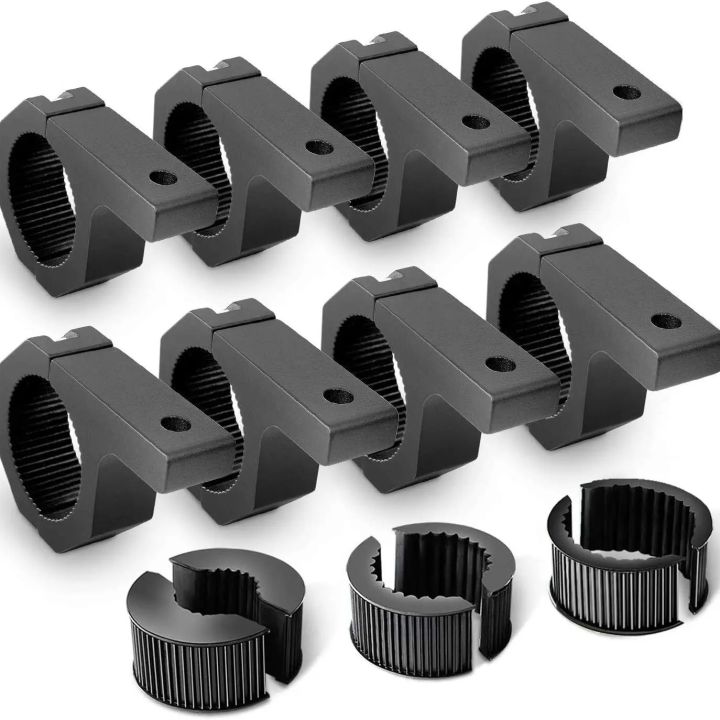 Aluminum Alloy Motorcycle LED Headlight Spotlight Clamps Bracket Tube ...