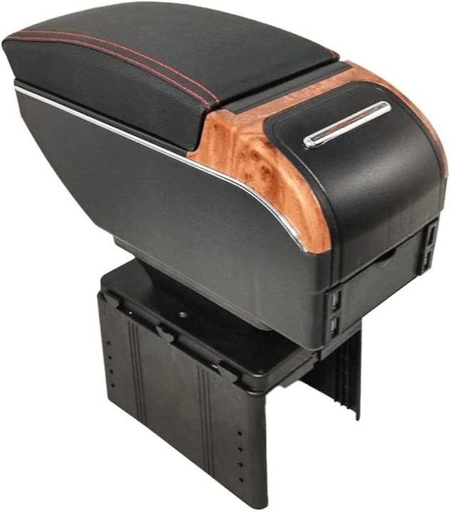 Car Center Console Armrest Box Handrail Pad, Armrest Organizer Storage ...