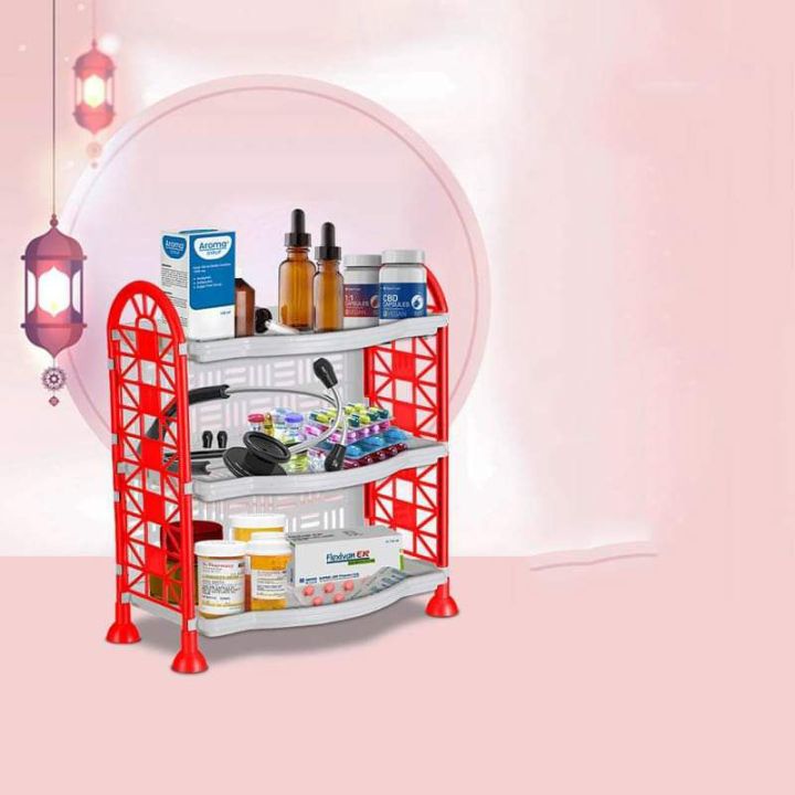 Standard Mini Rack - Red & White | Daraz.com.bd