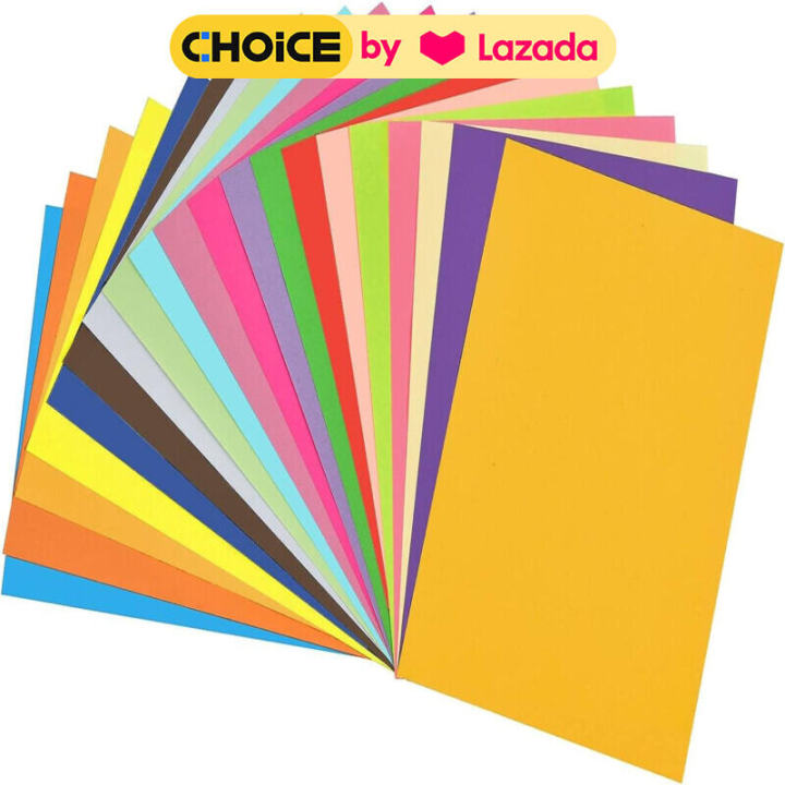Color paper 100 sheets 10 different A4 paper printer color paper ...