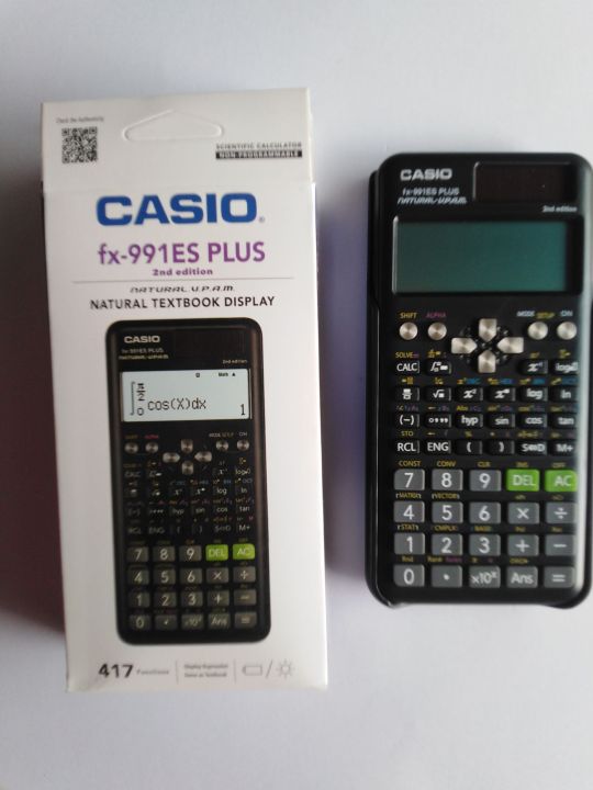 Scientific Calculator FX-991ES Plus 2nd Edition Full Function 417 ...