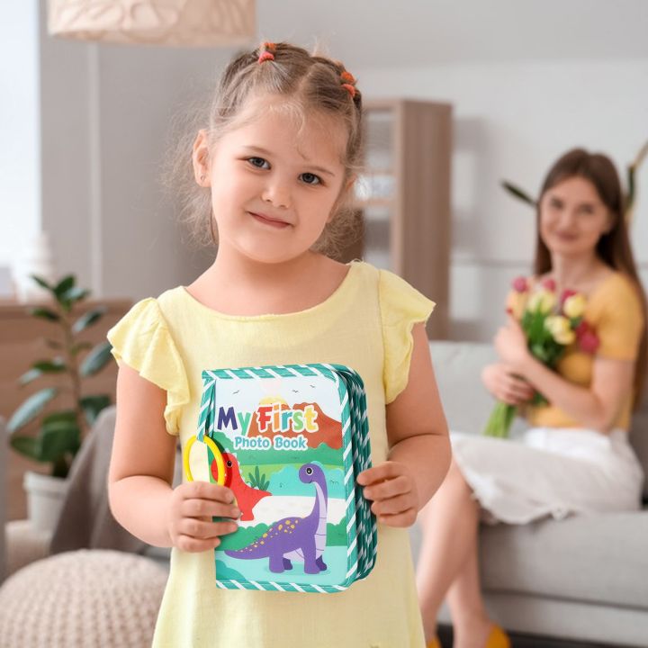 Interactive Cloth Baby Photo Album – Waterproof Sensory Book for ...