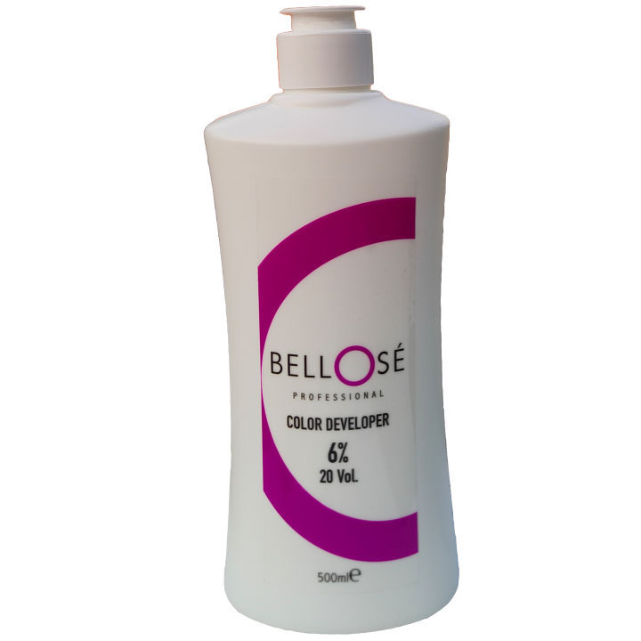 Bellose hair Colour Devoloper Oxidizer Colour Devoloper Cream 6% 20Vol ...
