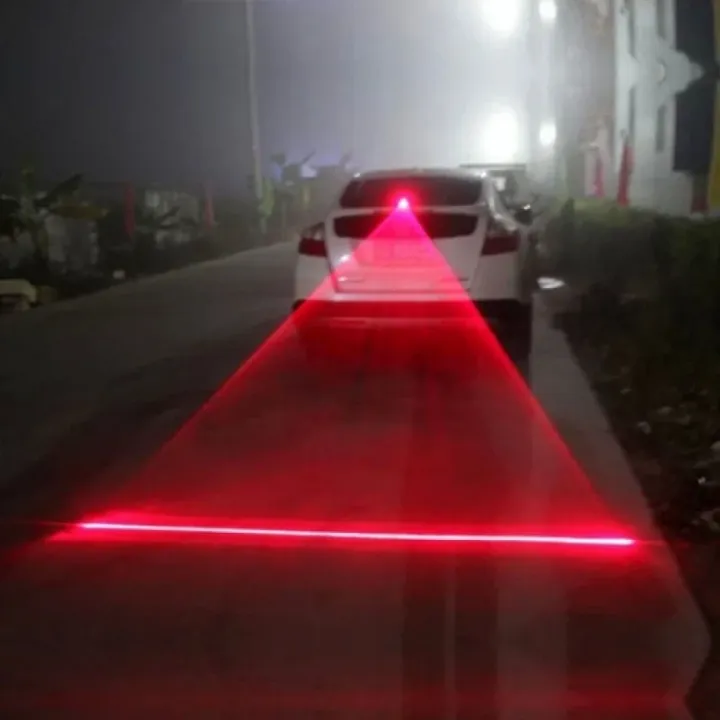 Car Auto LED Laser Fog Light Vehicle Anti-Collision Taillight Brake ...