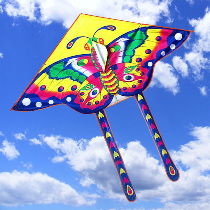 High Quality Butterfly Kite With Handle Line Children Kite Flying Toys ...