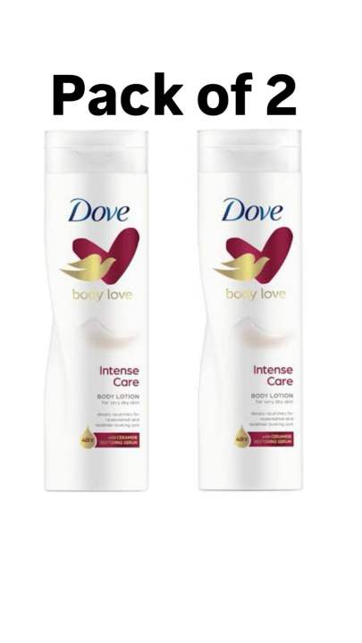 Dove Intense Care Body Lotion 250ml (Pack of 2). | Daraz.pk