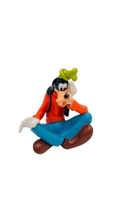 Disney Character PVC Figures Goofy Sitting Crossed Legs 3.5" | Daraz.pk