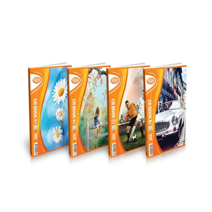ATLAS 6 Pcs A4 CR Book Single Ruled 80PGS | Daraz.lk