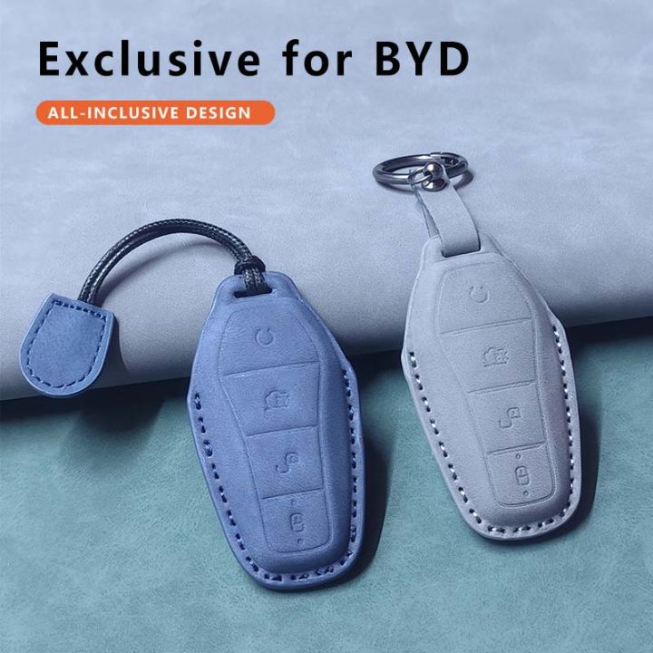 Car Remote Key Case Cover Shell Fob For BYD Song Plus Atto 3 Han EV ...