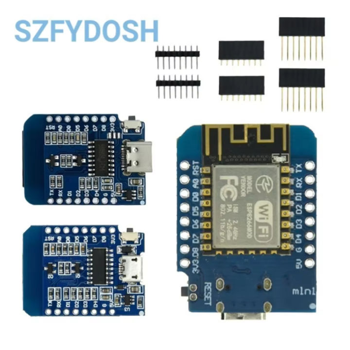 D1 Mini Mini Nodemcu 4m Bytes Lua Wifi Internet Of Things Development Board Based Esp8266 For