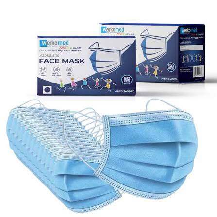 50Pcs Face Mask Disposable Doctor Mask for Surgical Disposable Masks ...