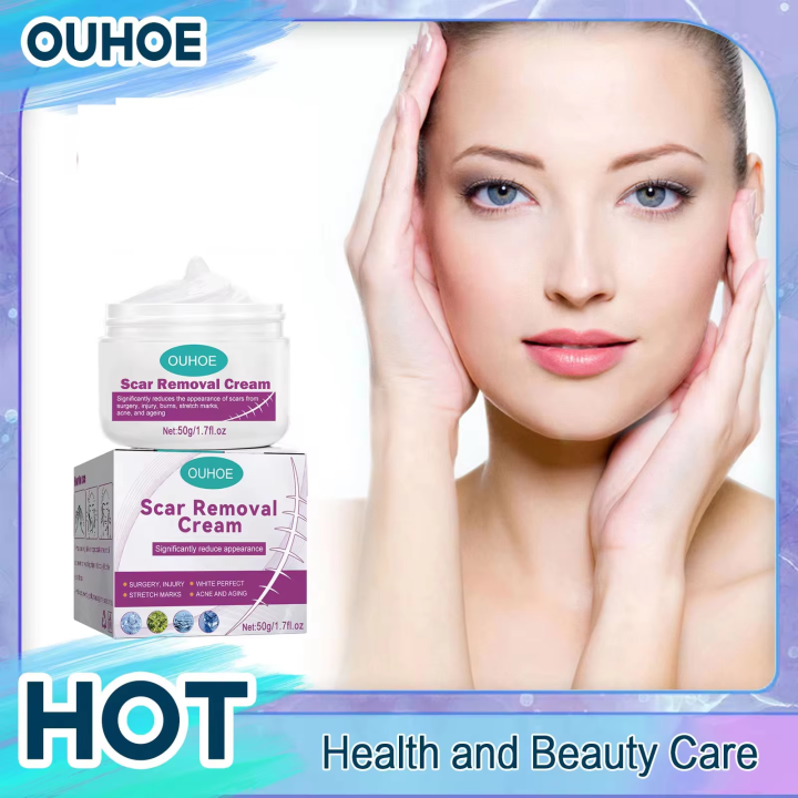Scar Repair Cream Acne Surgical Stretch Marks Removal Cream Pimples Sp-ot Burn T-reatment Gel ...