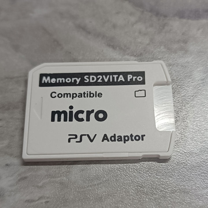 Version 6.0 SD2VITA PSVSD Memory Card Adapter for PS Vita 1000 2000 3. ...