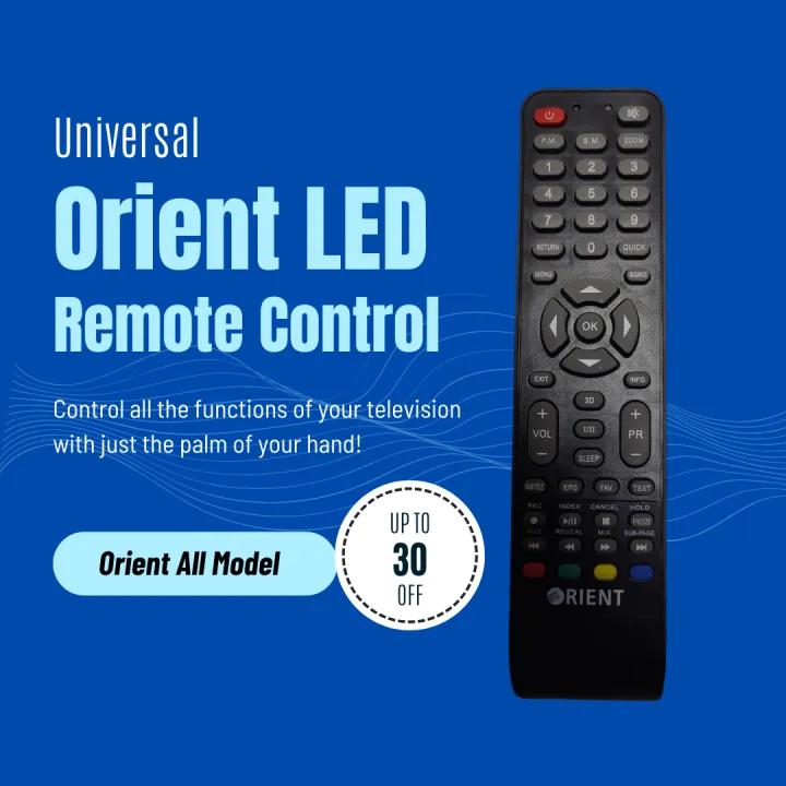 Orient LED LCD remote original orient brand new all model orient tv ...