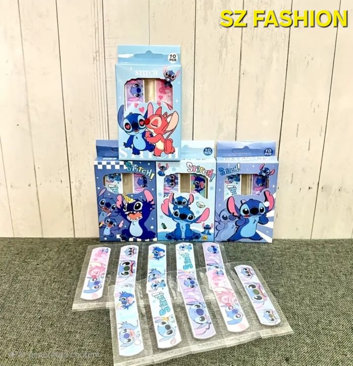 1-Pack of 10 Cartoon Character Fantasy Bandages with 10 Strips, Perfect ...
