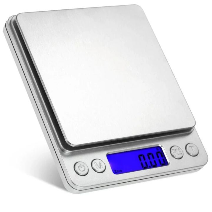 Pocket Case Digital Scale Electronic Weight Scales 3kg 0.1g / 500g 0 ...